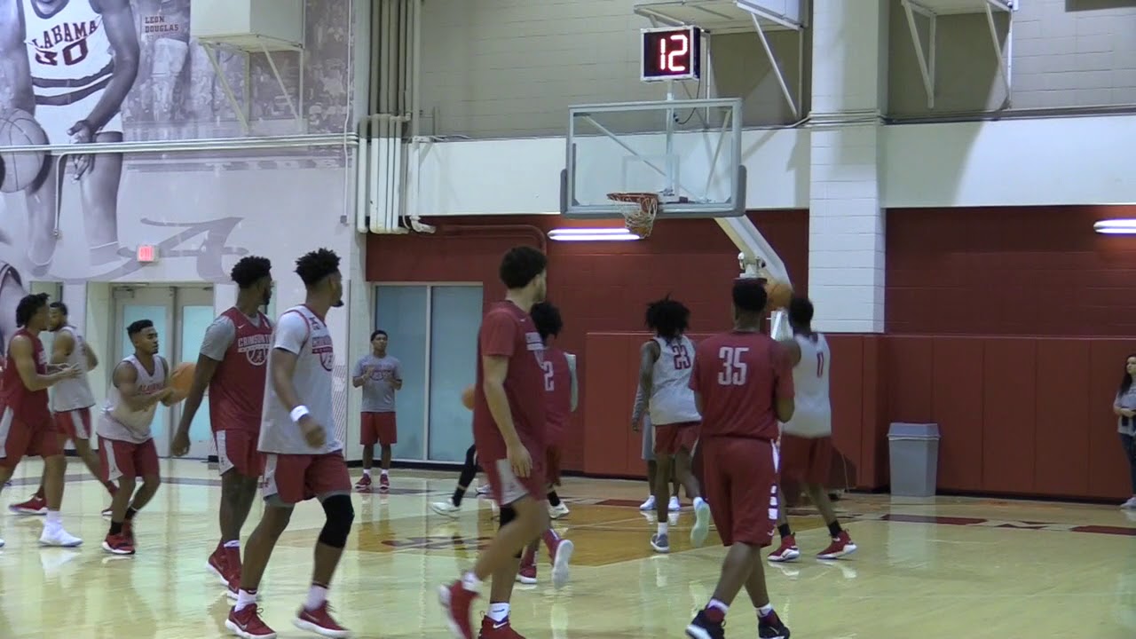 Alabama basketball practice highlights - YouTube
