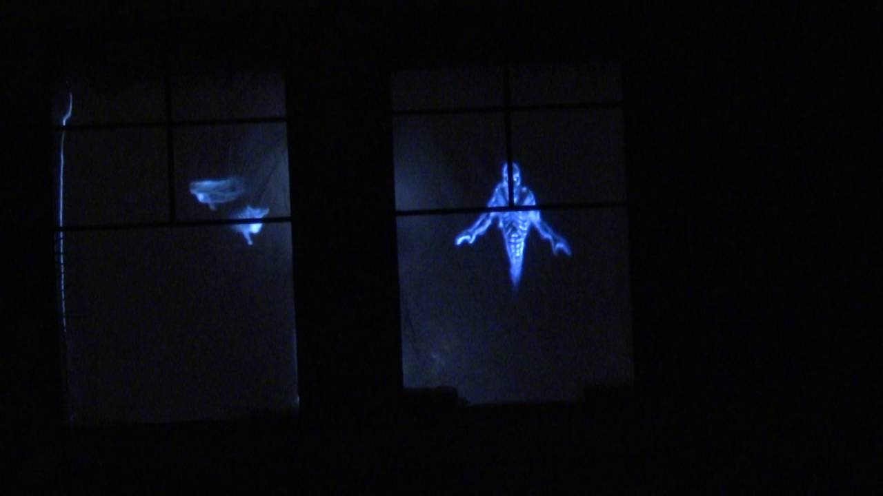 Halloween Digital Window Decoration - YouTube