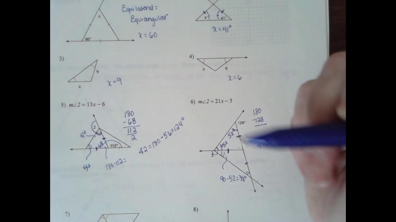 Unit 4 Retake Tickets Video Pre AP Geometry - YouTube