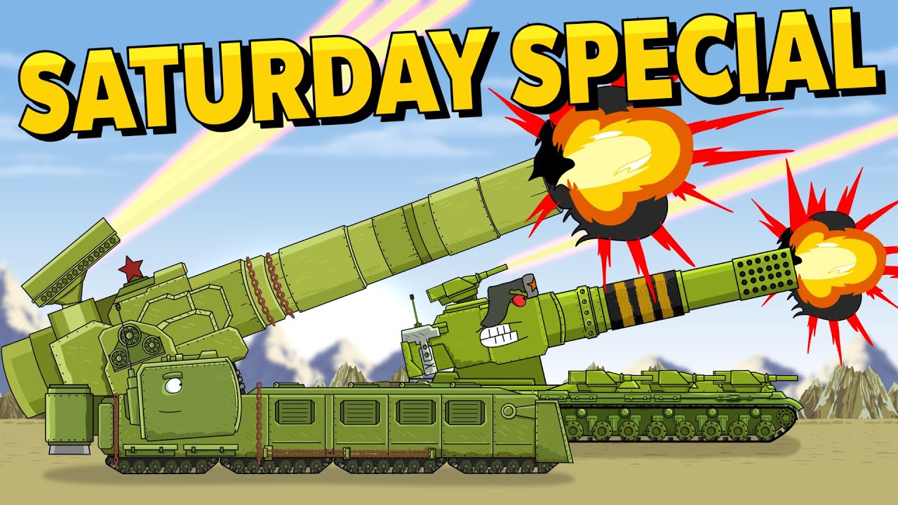 "Tank fight is the teamwork" Cartoons about tanks - YouTube