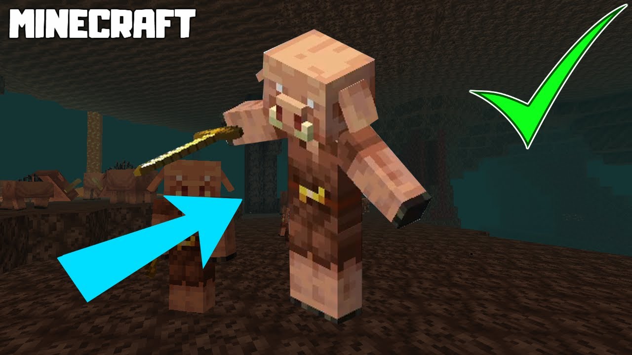 MINECRAFT | How to Make a Piglin Dance! 1.16.1 - YouTube