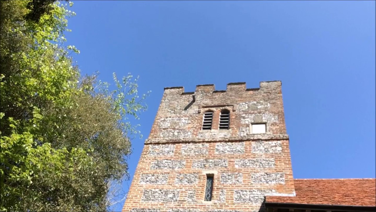 Bell Ringing at Boxford, Berkshire - YouTube