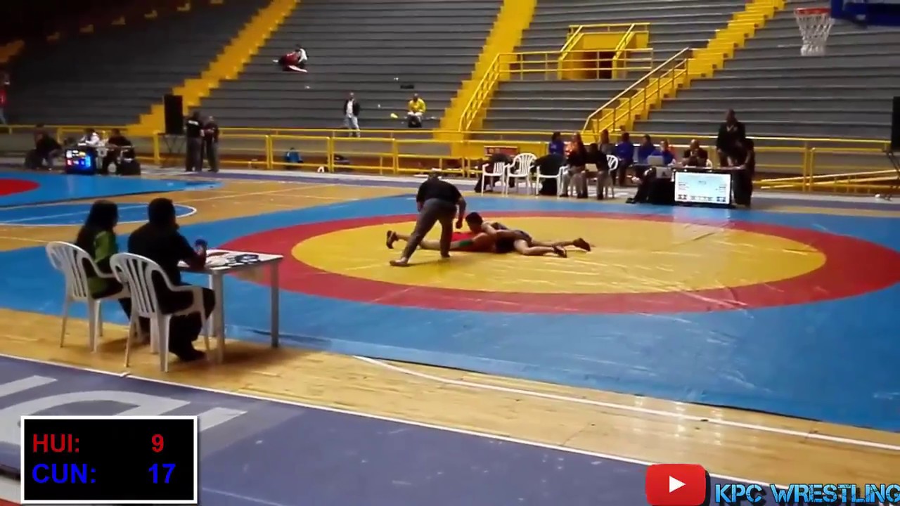 Kevin Perdomo (HUI) Vs Nicolas Paez (CUN) 57 kg libre Nov 2016 Bogota ...