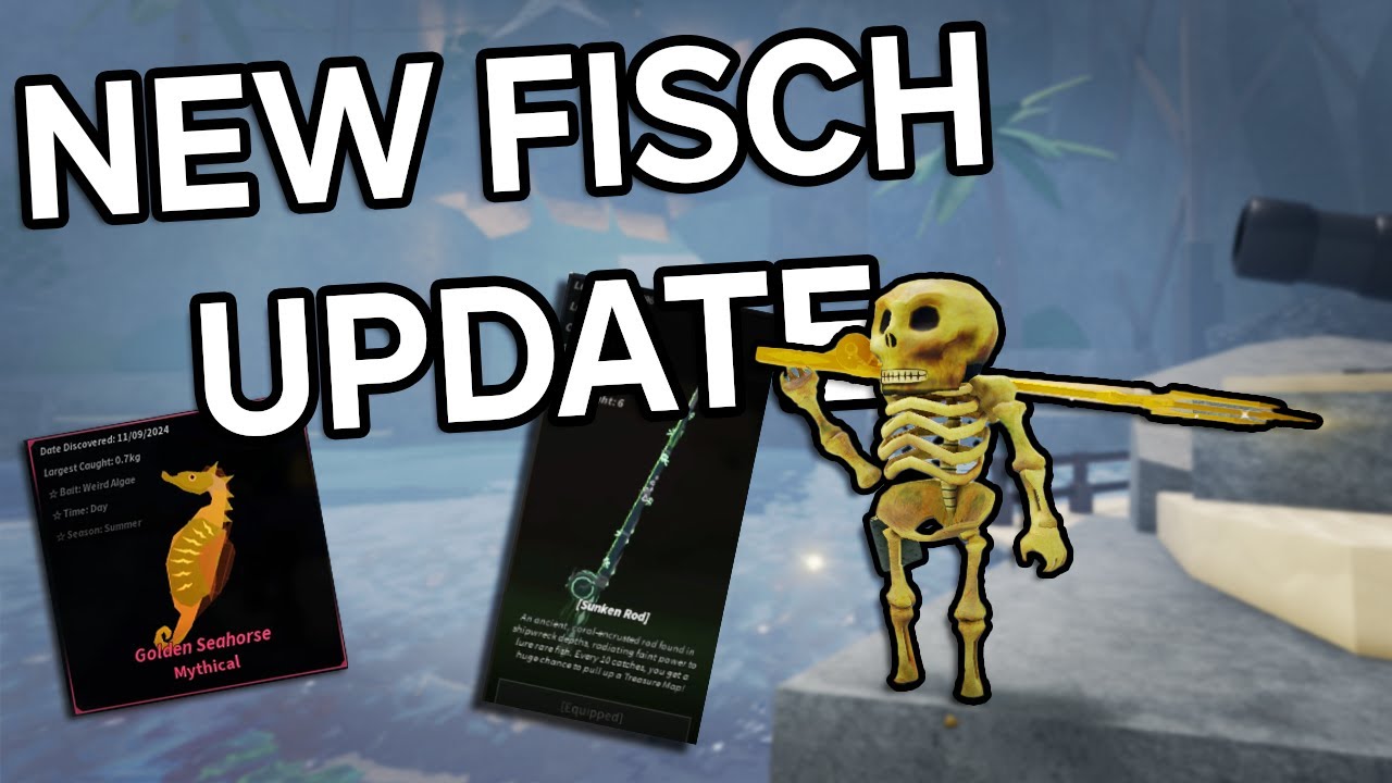 The new fisch update is INSANE! - YouTube