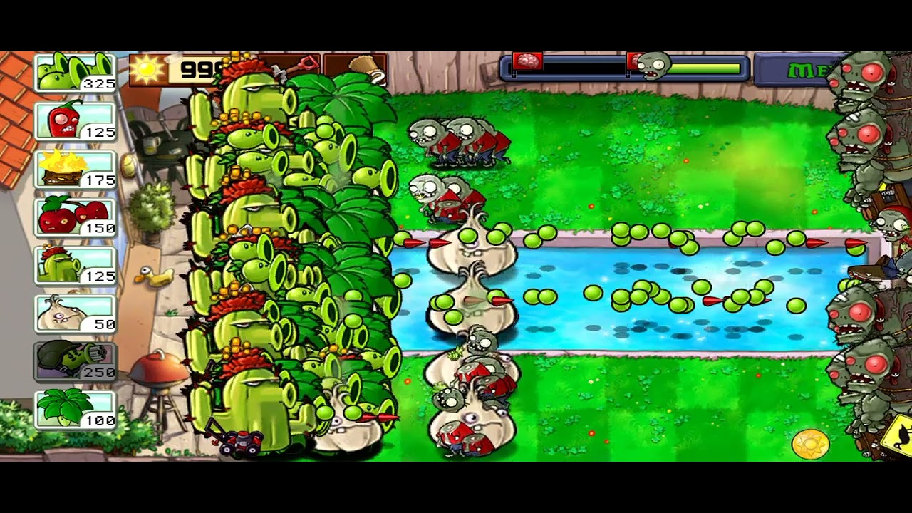 Plants vs Zombies Part Gargantuar 888 - YouTube