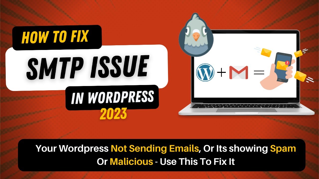 Wordpress Is Not Sending Email Smtp Issue In Wordpress How To Fix