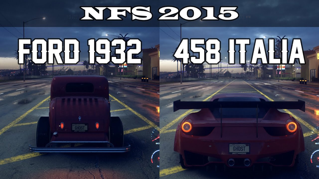 Ford 1932 vs Ferrari 458 Italia - NFS 2015 (Drag Race) - YouTube