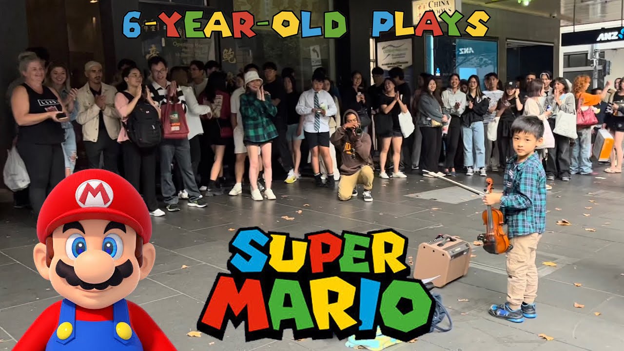 Super Mario Bros. Theme Violin - YouTube