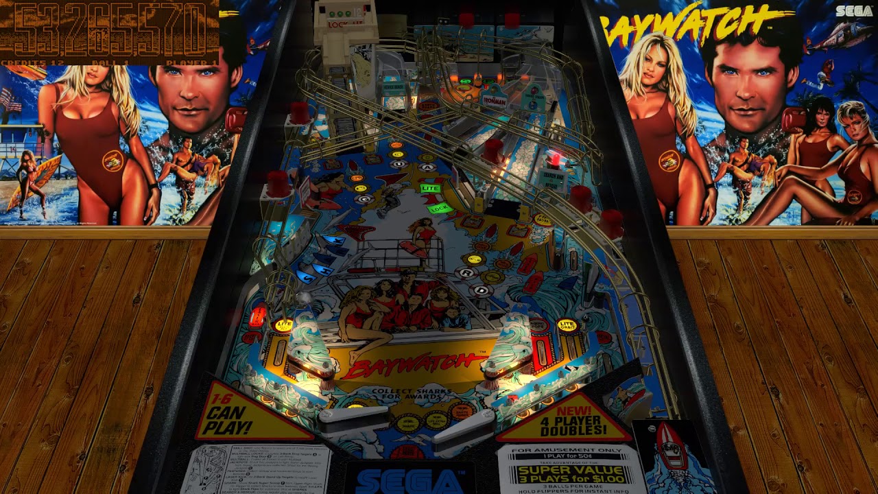 Baywatch Pinball VPX - YouTube