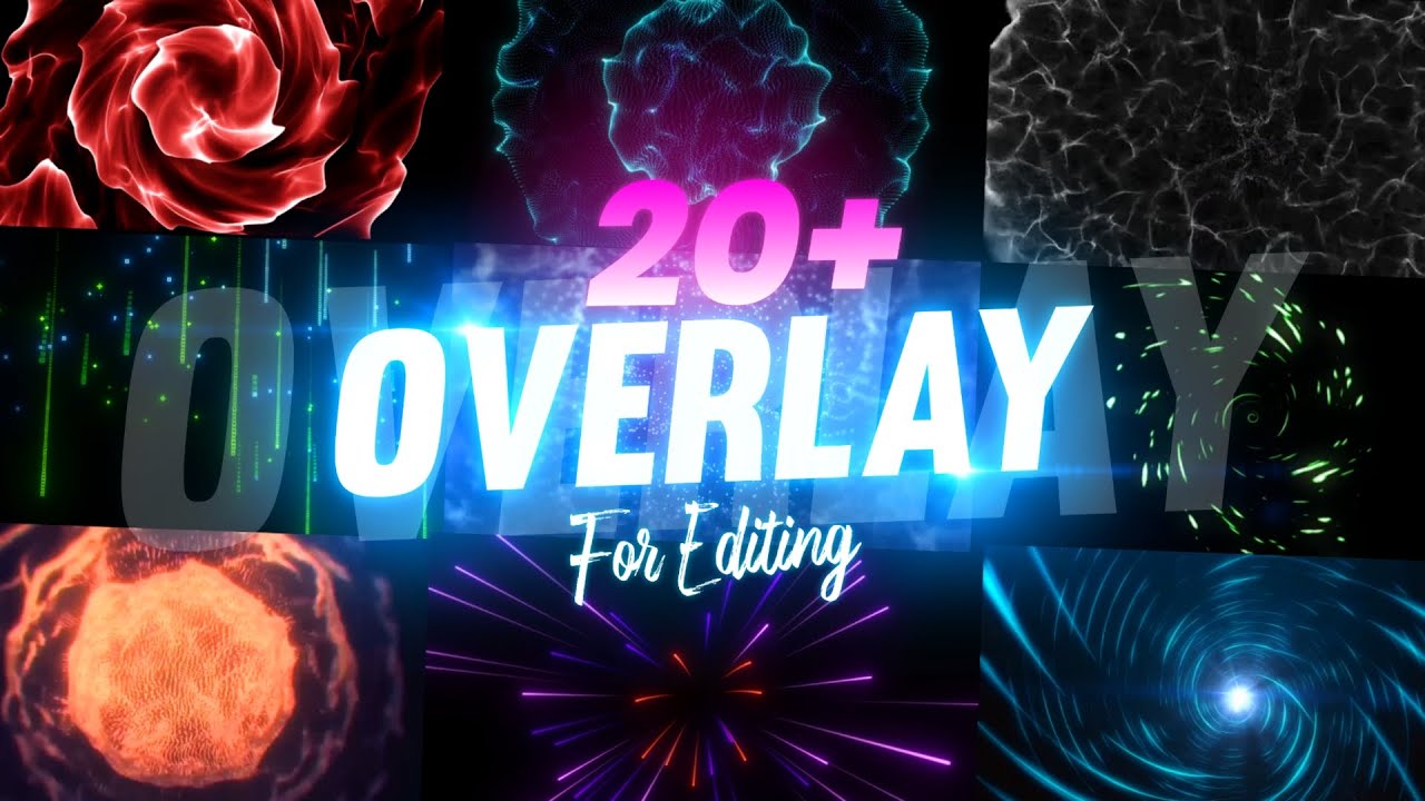 Overlay Pack For Editing V4 | Overlay For Edits | Alight Motion Overlay ...