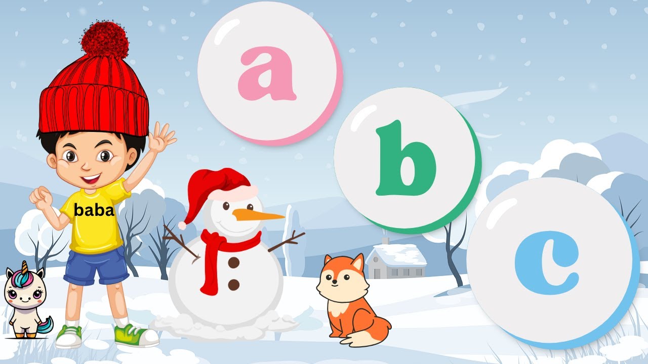 "ABC Snow Adventure ☃️ | Winter Alphabet Song for Kids" - YouTube