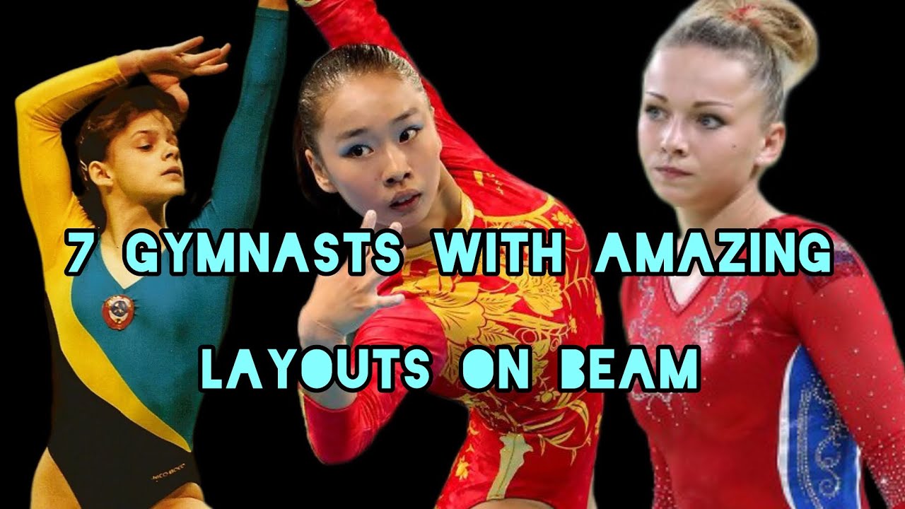 Gymnastics with best layouts on beam - YouTube