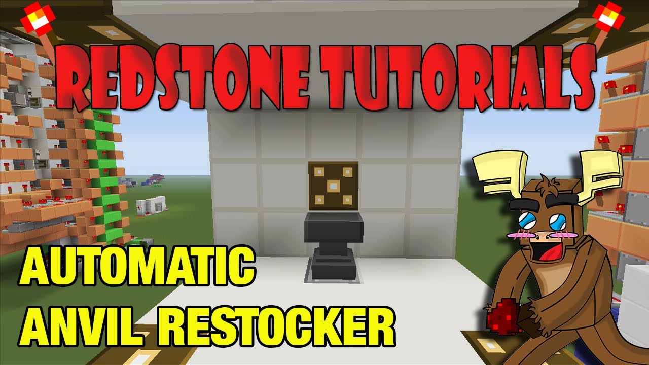 Automatic Anvil Restocker "Tutorial" (Minecraft Xbox/Ps3 TU14) - YouTube