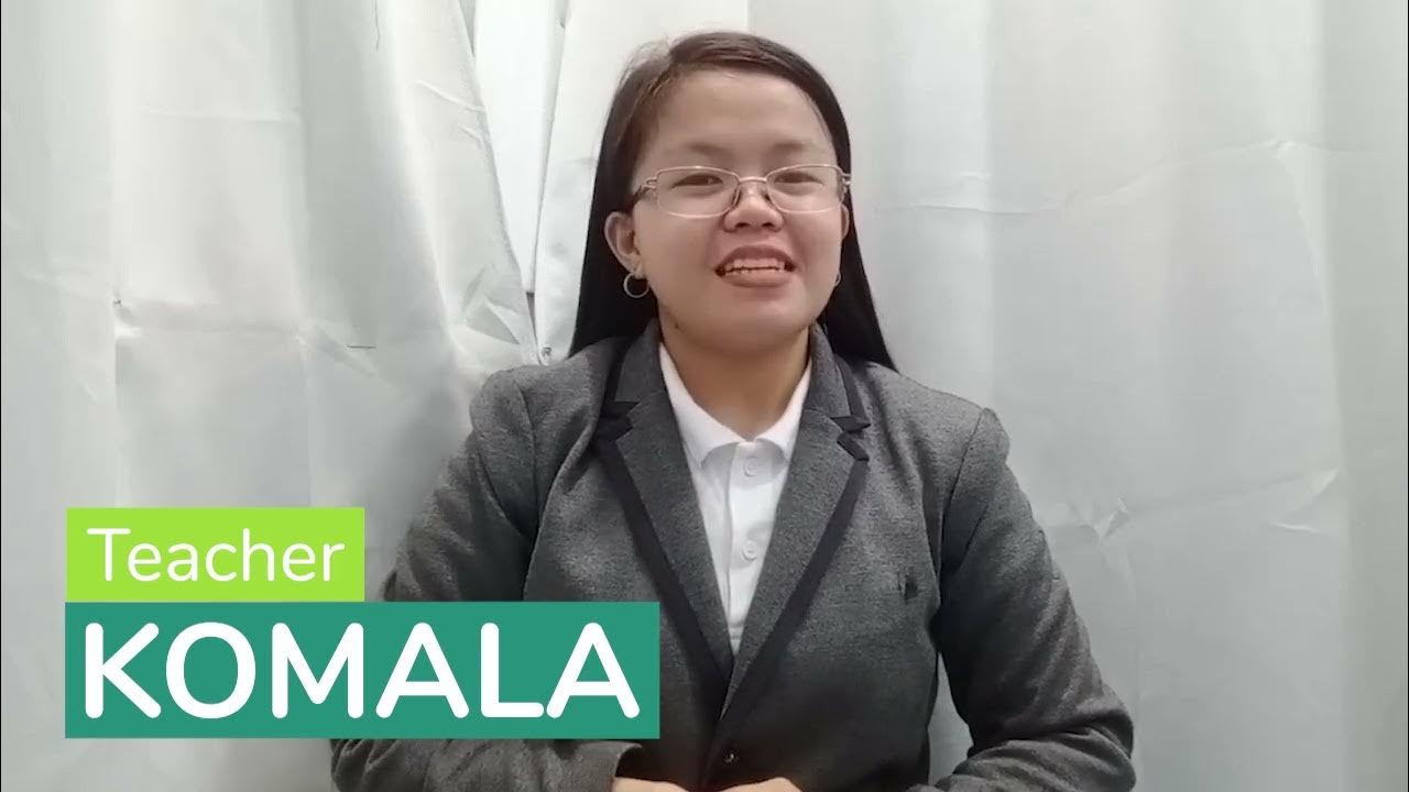 【Kimini英会話】 Teacher KOMALA - YouTube