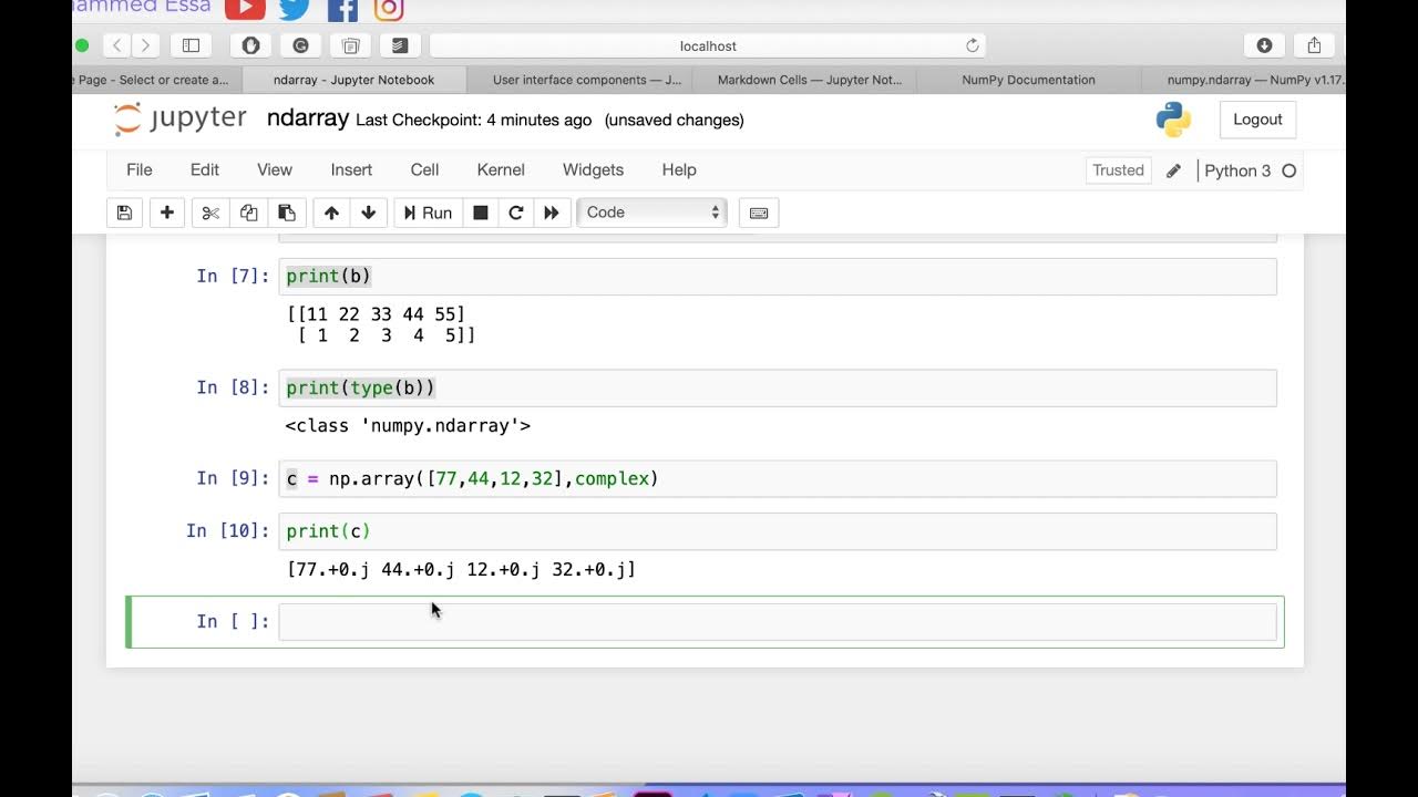 13 Data Science Numpy & ND array - YouTube