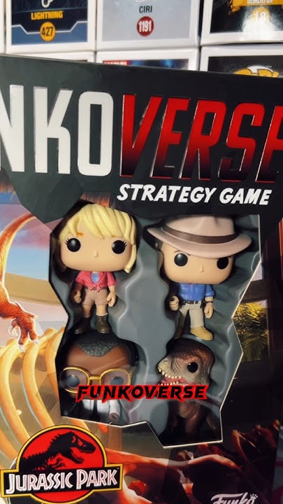 Настольная игра Funkoverse: Парк Юрского периода - YouTube