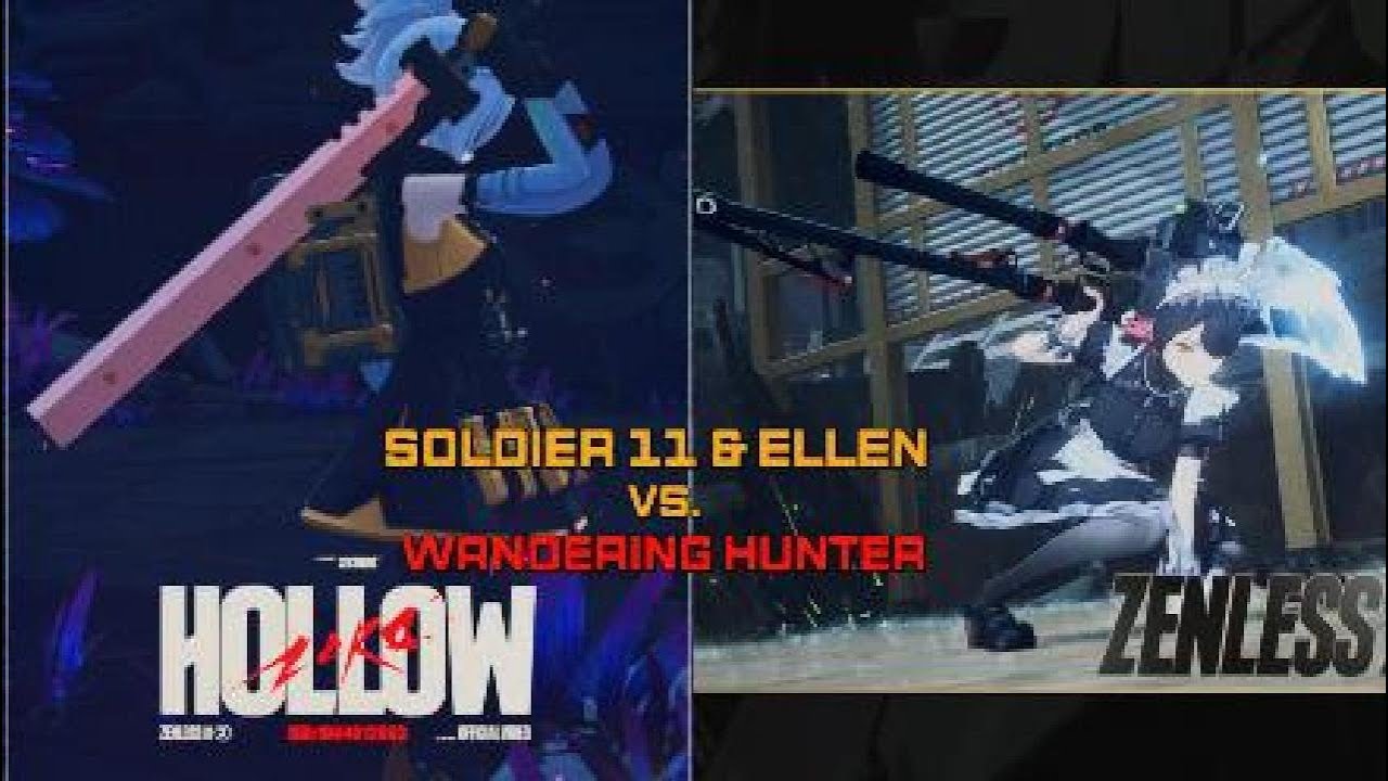 Hunting the Hunter | Soldier 11 and Ellen vs Wandering Hunter | Zenless ...