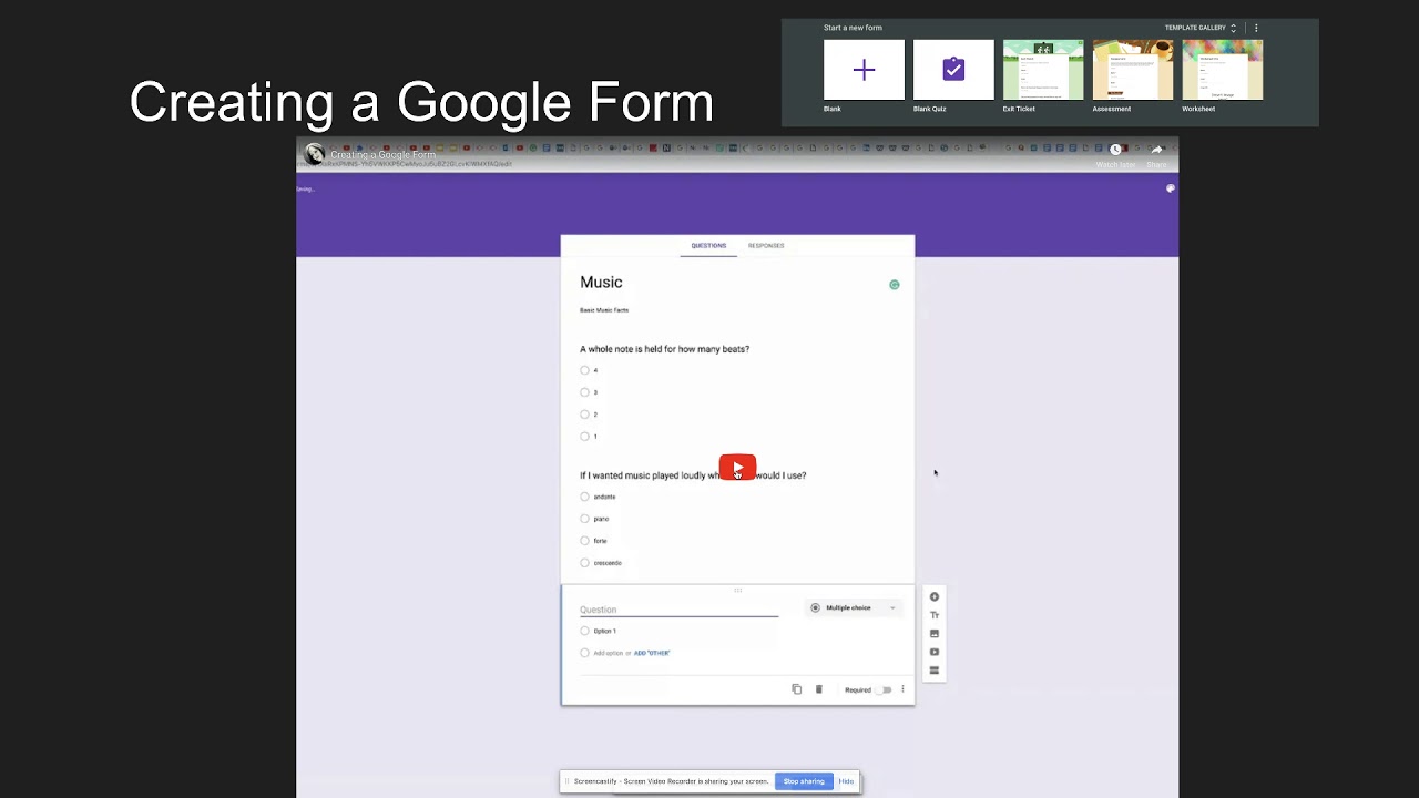 Google Forms Overview Video - YouTube