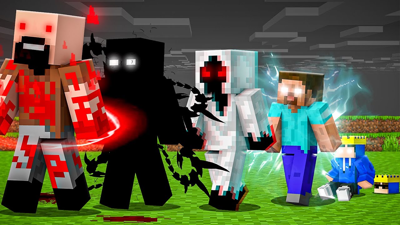 I Living SCARY ENTITIES Life For 24 Hours In Minecraft! - YouTube