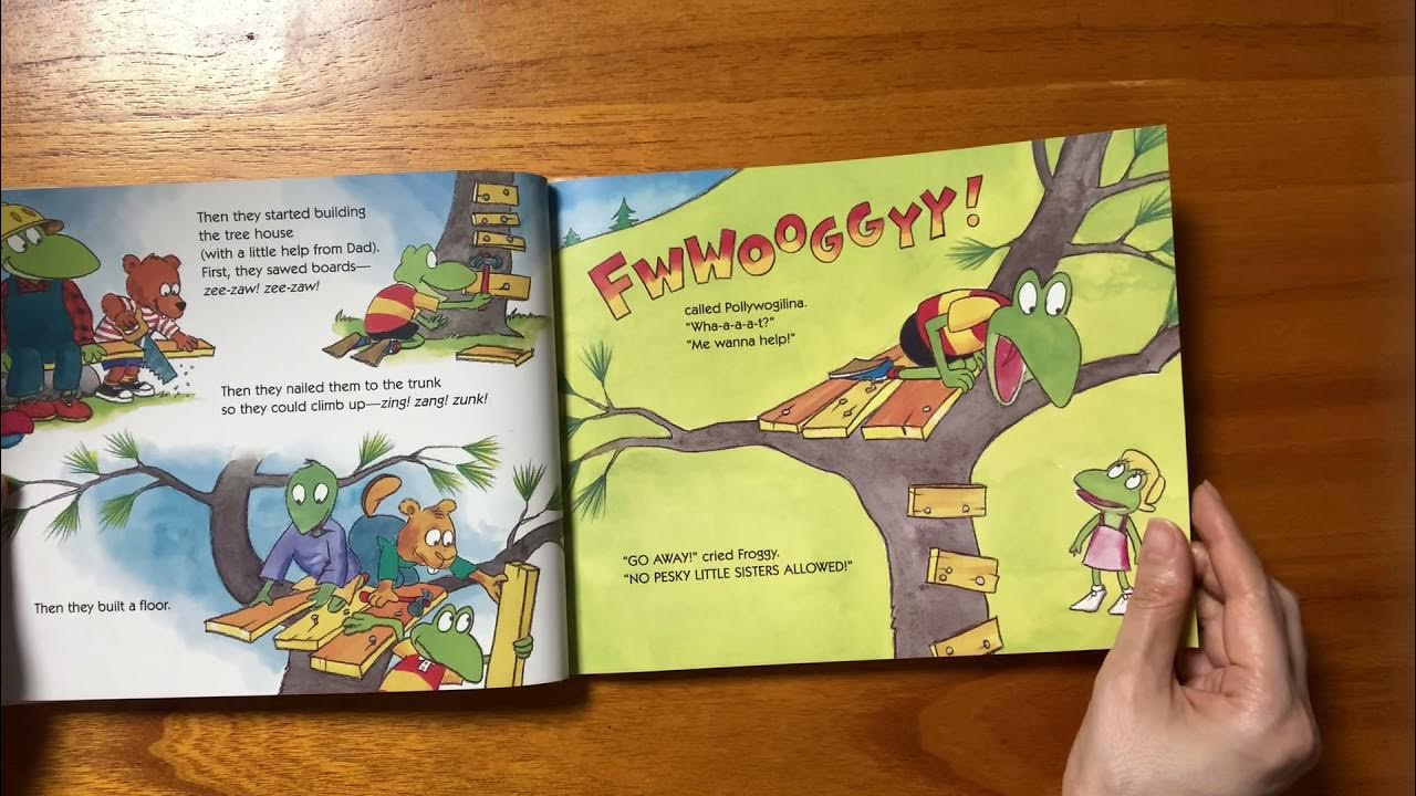 Froggy Builds a Tree House - YouTube