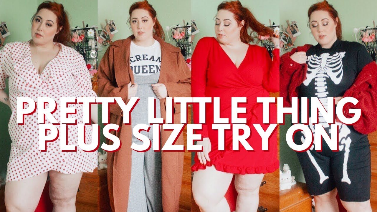 Pretty Little Thing Haul | Plus Size Try On Haul - YouTube