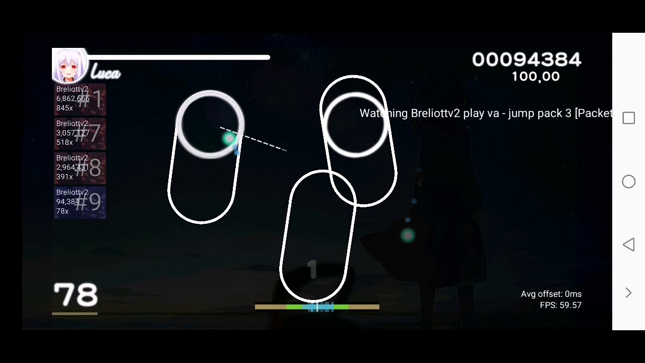 15 sec God mode osu!droid - YouTube