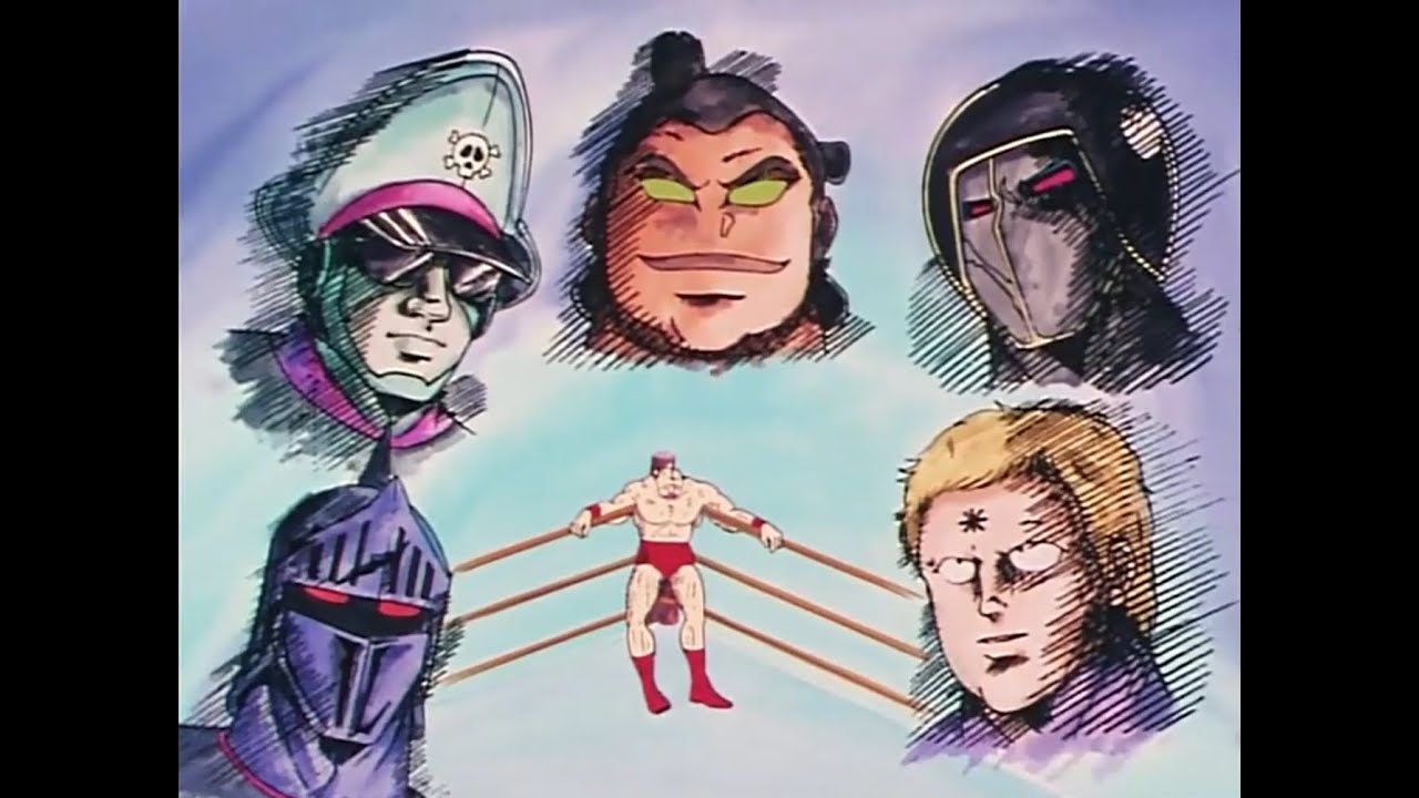 Kinnikuman キン肉マン Idols / Justice アイドル 正義超人 choujin fighting together ...