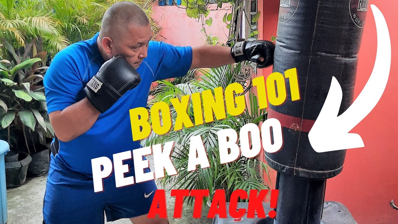 Basic PEEK A BOO Drill for Regular Boxing Workouts! #boxingworkout # ...