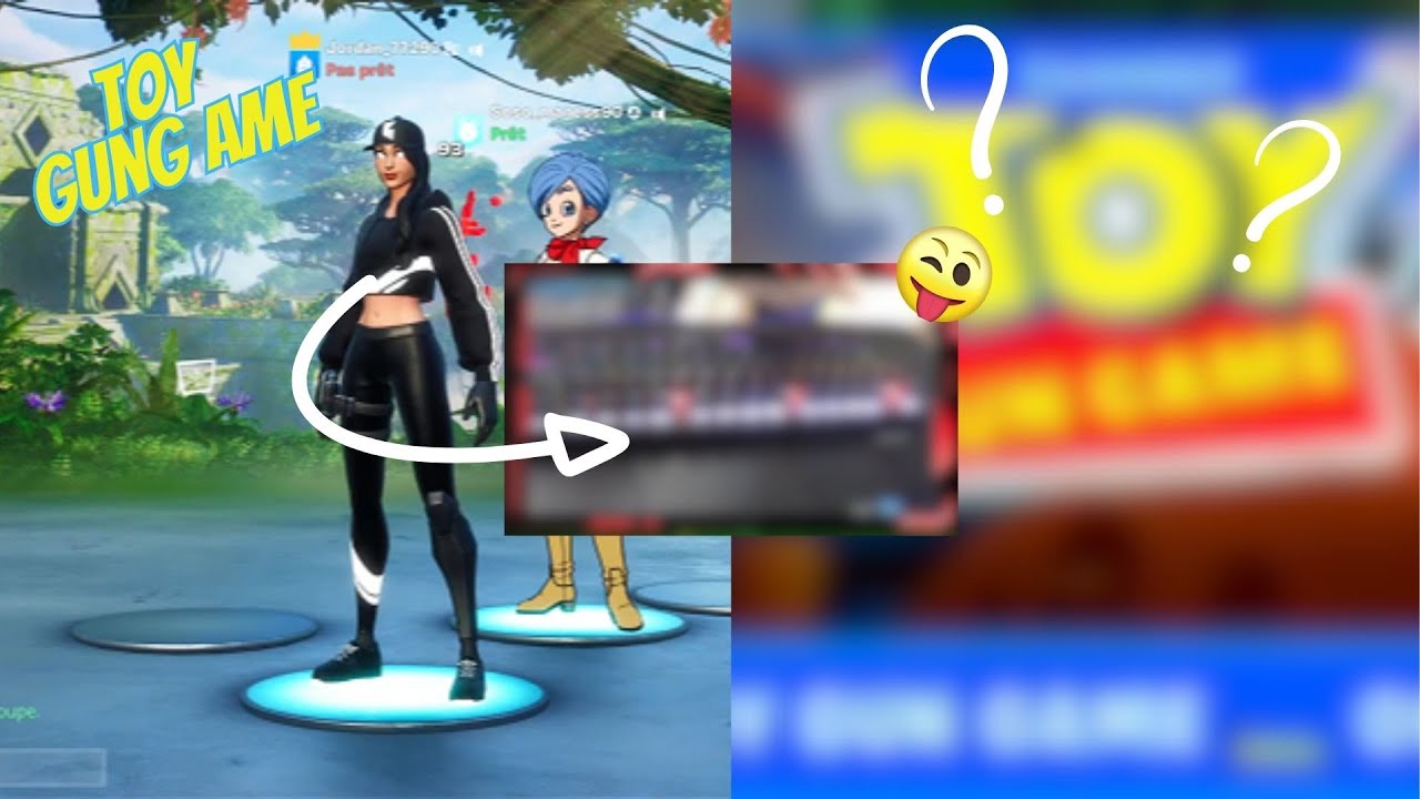 on teste le map TOY GUN GAME c'est une dinguerie - YouTube