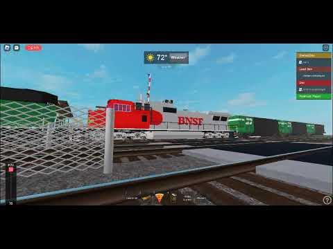 ROBLOX Railfanning at Riverside, IL S20E02: BNSF Coal Train - YouTube