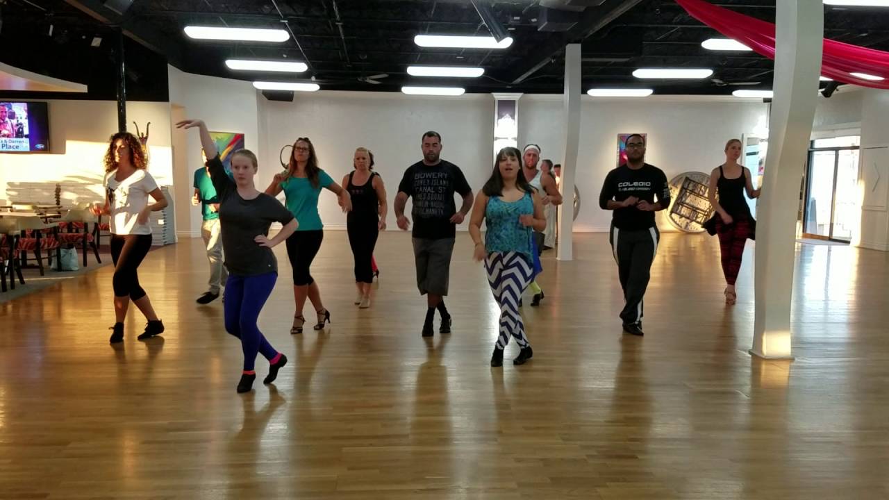 Mambo Monday (9/5) Intermediate Footwork - YouTube