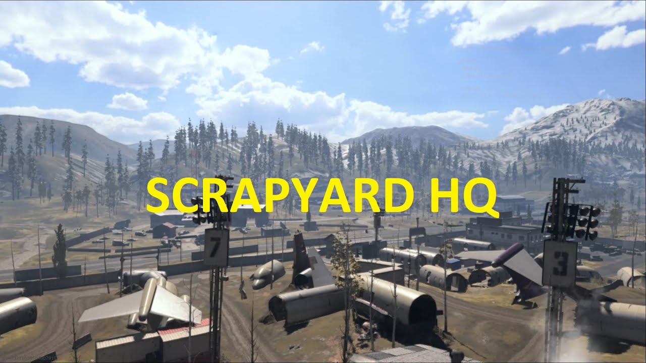 Call of Duty Modern Warfare: Scrapyard HQ - YouTube