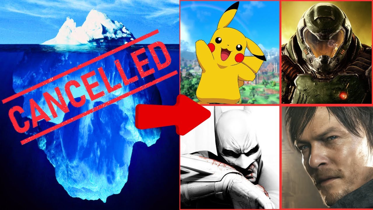 The Cancelled Video Games Iceberg - YouTube