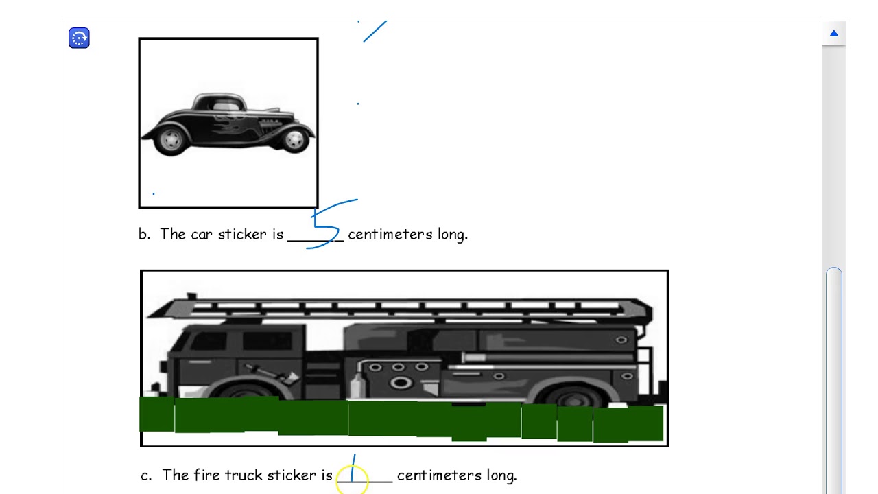 lesson 5 homework module 3 grade 1 - YouTube