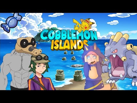 Sleep Deprivation and Exploration! CobbleMon Islands w/ @pixilworldians! - YouTube