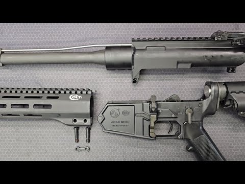 Colt CM762-16S .308 WIN Rifle...A Detailed Look At Assemblies And Part ...