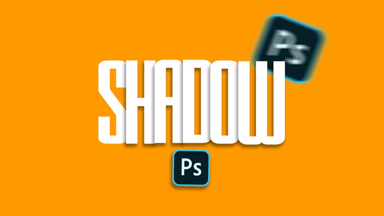 How to Make Text Shadow Effect in Photoshop | Adobe Photoshop Tutorial ...