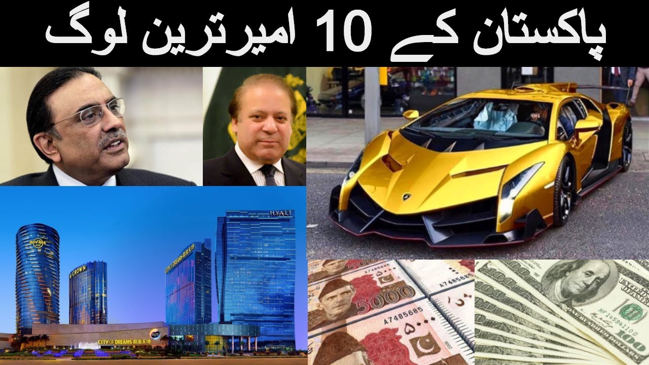 Top 10 Richest People of Pakistan 2020 - YouTube