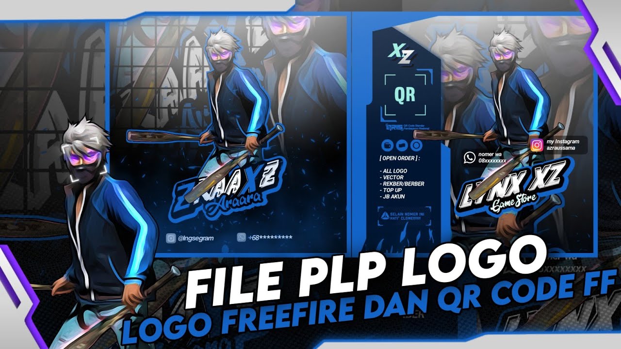 PLP LOGO FREEFIRE DAN QR CODE FF - JB FF KEREN - TERBARU NO PW NO ...