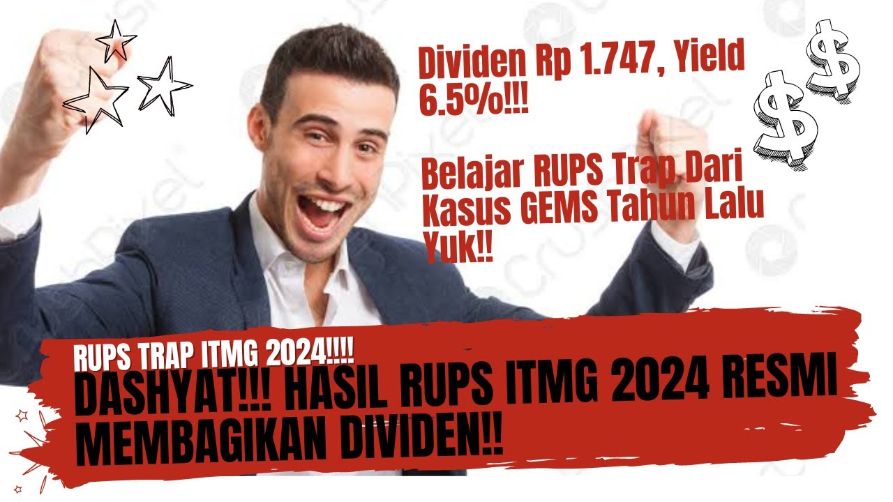 Dashyat!! Hasil RUPS ITMG 2024!! - Dividen Rp 1.747, Yield 6.5% ...
