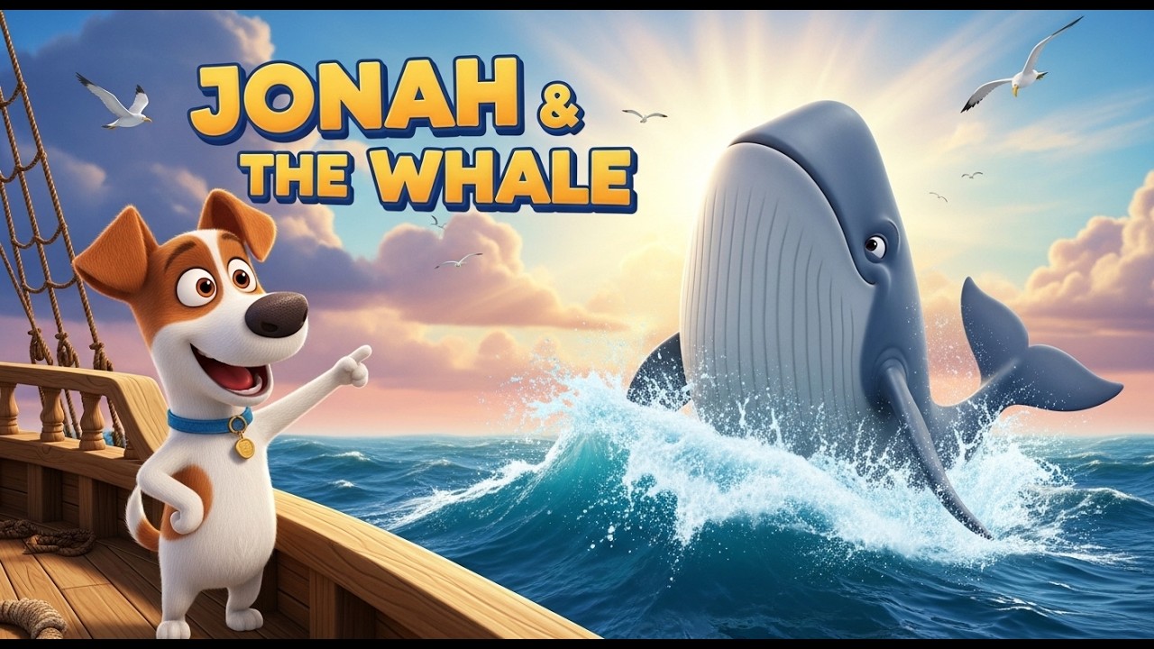 Jonah and the Whale / Animated Music Christian Song for Kids - YouTube