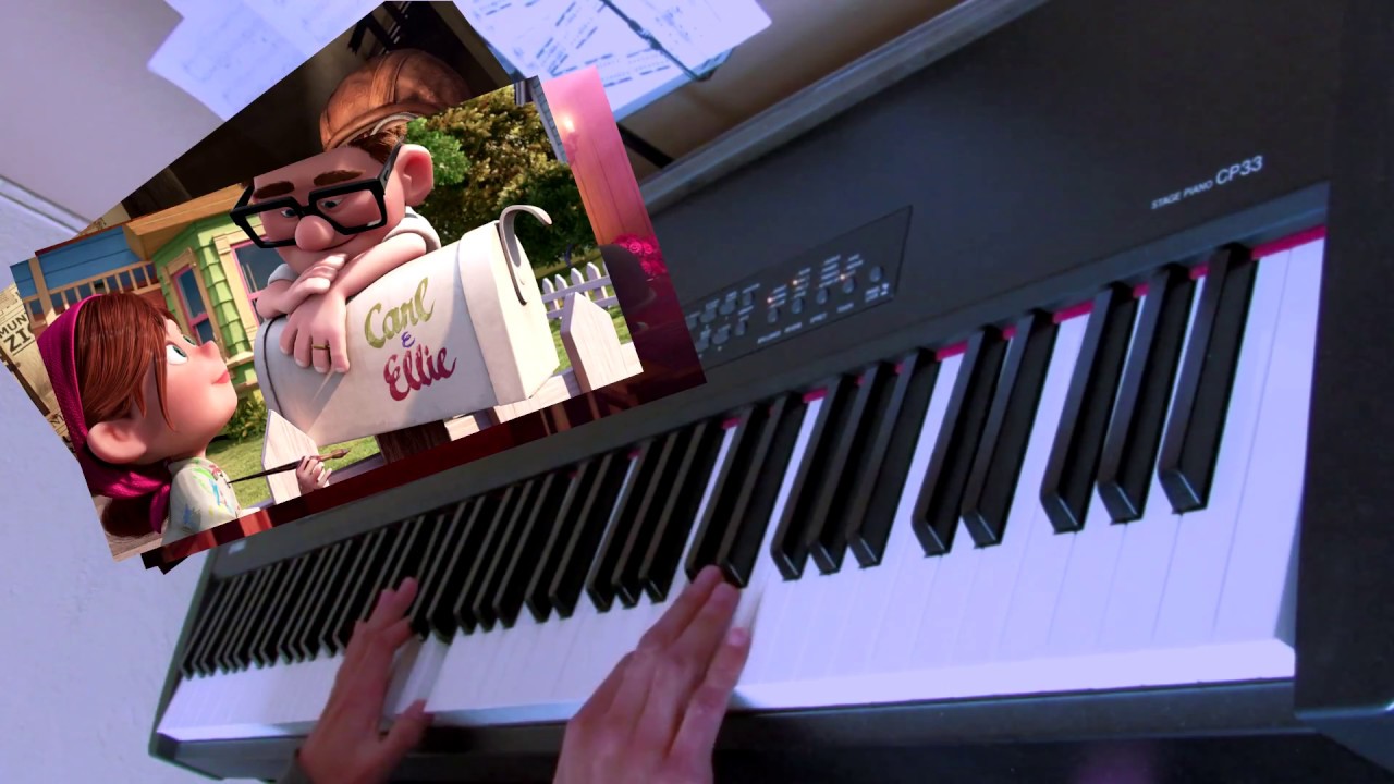 Married Life Disney Up Movie Piano - YouTube