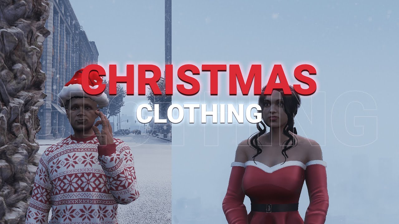 FiveM Christmas Clothing (EUP) | Male & Female | Lore-Friendly - YouTube