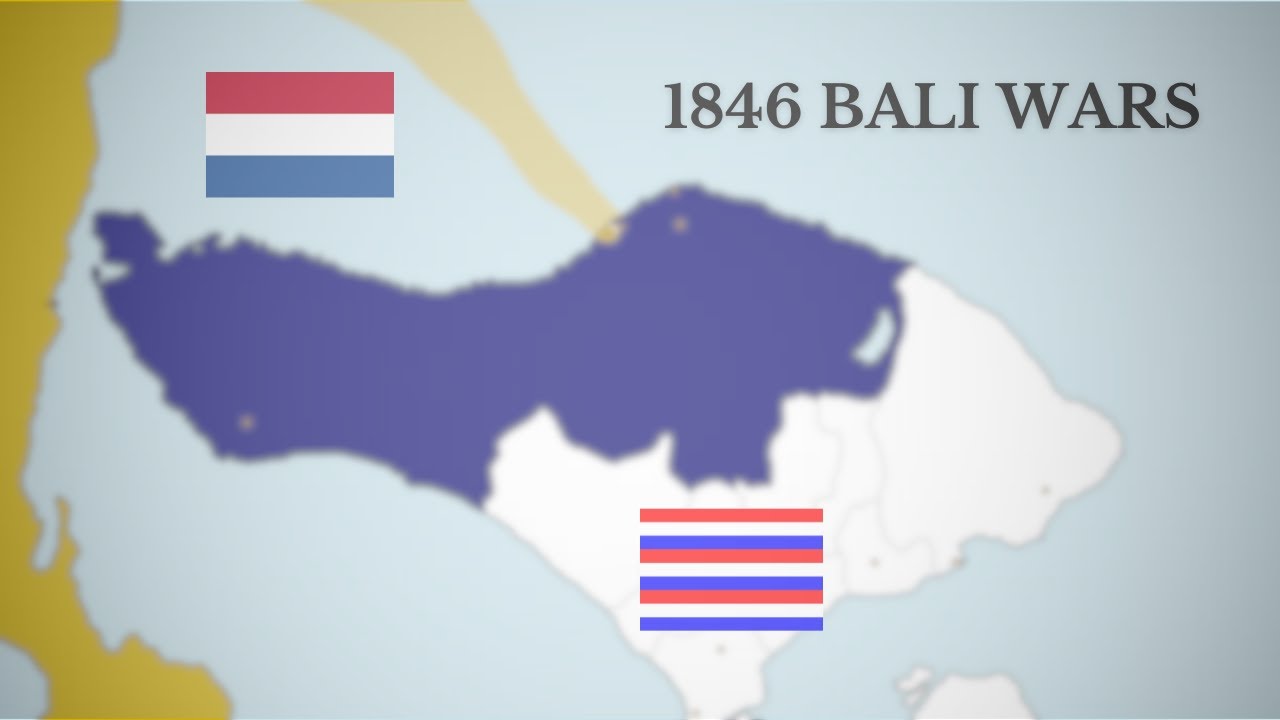 1846 Dutch intervention in Northern Bali [Bali Wars 1846-49] - YouTube