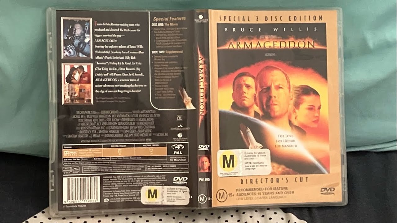 Opening and Closing To "Armageddon: Director’s Cut" (Touchstone Home ...