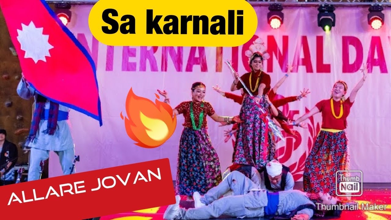 Allare jovan | Sa karnali by TEAM NEPAL ( Internationalday 2019) MU ...