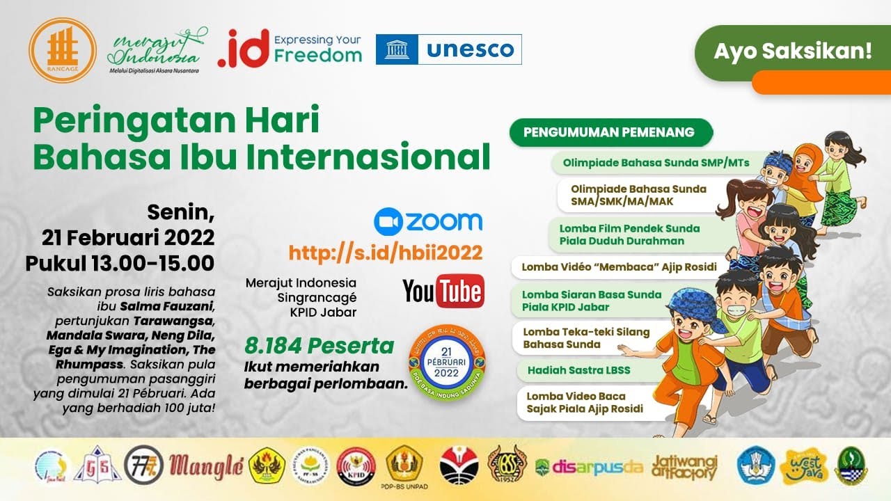 Ngareuah-reuah Poé Basa Indung Internasional 2022 - YouTube