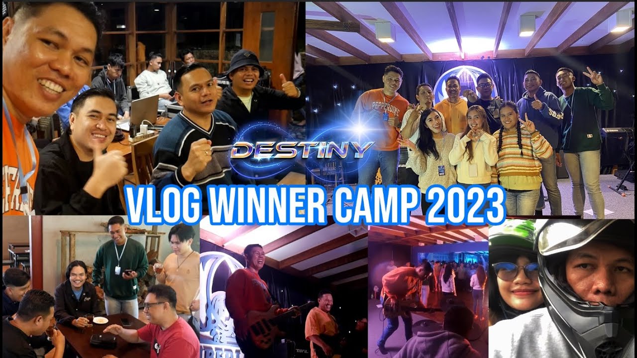 Destiny Winner Camp 2023 VLOG - YouTube