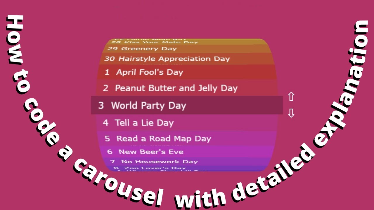 How To Code A Carousel Using Html Css And Javascript With Detailed 3567