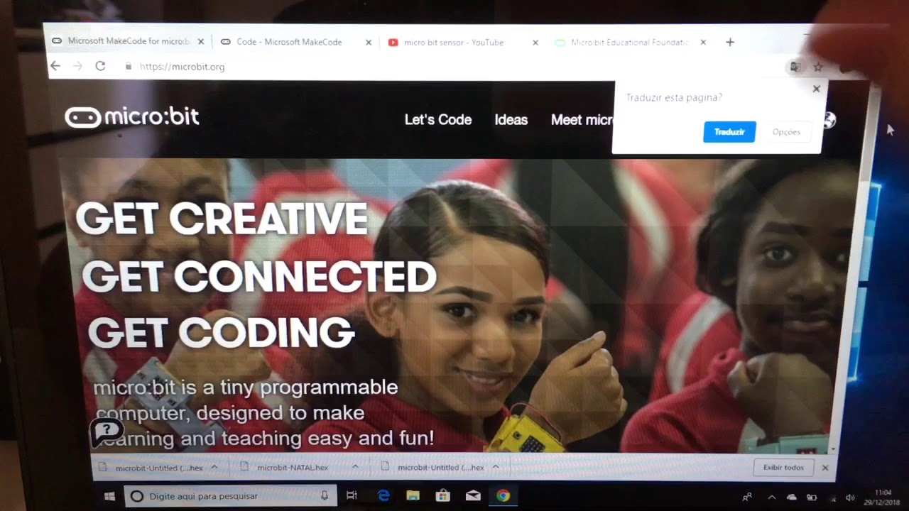 Como fazer semáforo com micro bit /how to make traffic light with micro ...